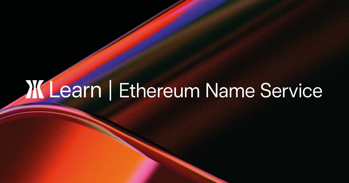 Ethereum Name Service | Gamma Learn | Gamma